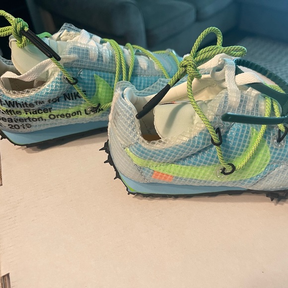 Off-White | Shoes | Original Off White Waffle Racer Nike Vivid Sky ...